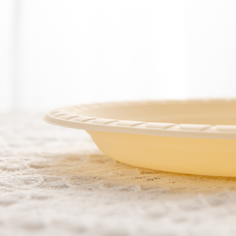 Disponable 6 '7 ' 8 '9 ' 10 'Cornstarch Round Plates - Hsqy Plastic Group