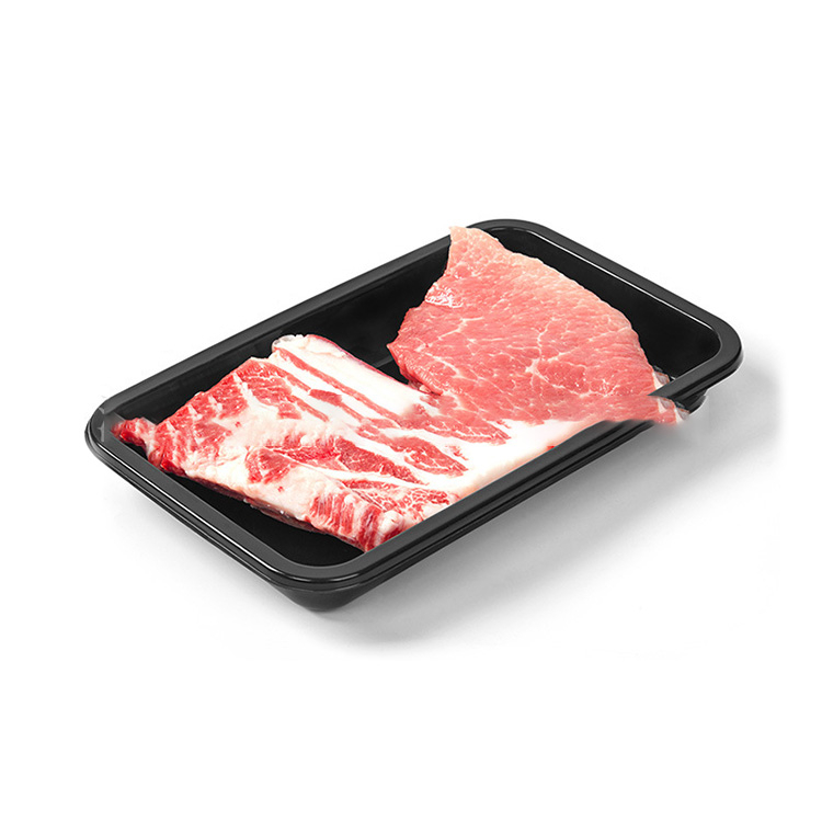 Black Disposable PP Meat Packing Trays - HSQY Plastic Group