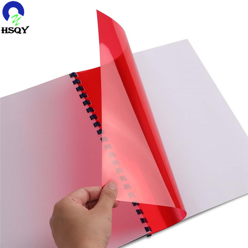 A4 Size Transparent PVC Plastic Sheet For Stationery Binding Cover ...