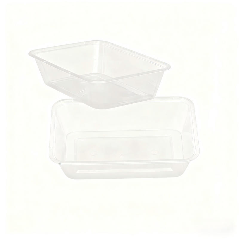 7.87X5.51X0.984 In Rectangle Clear Plastic PP High Barrier Tray