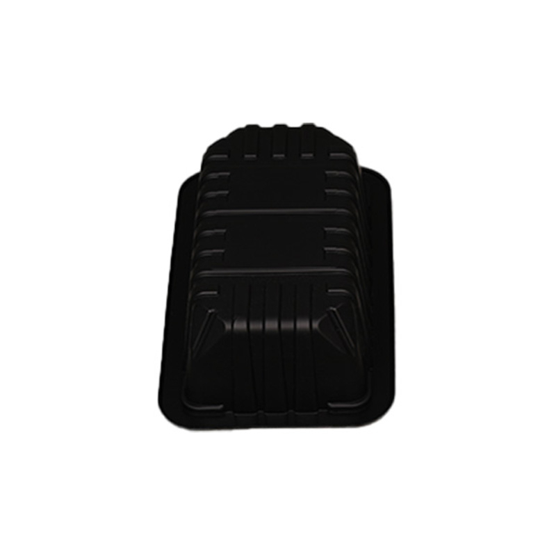 8.7X5.1X1.2 In Rectangle Black Plastic PP High Barrier Tray