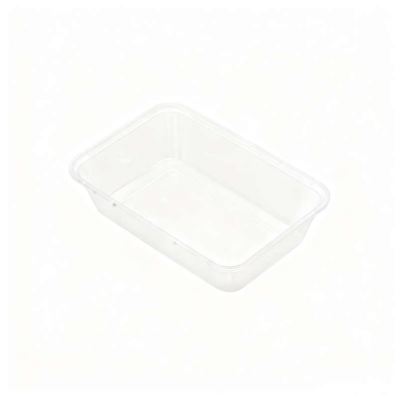 7.87X5.51X0.984 In Rectangle Clear Plastic PP High Barrier Tray